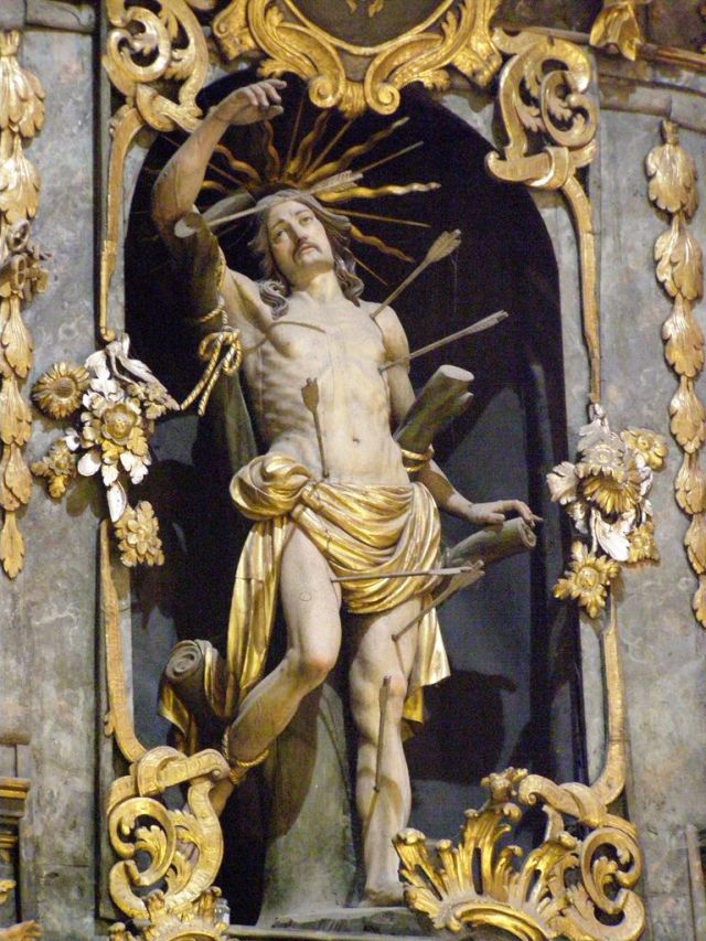 São Sebastião, Cavaleiro Cristão e Mártir