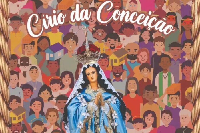 Cartaz Do Círio De Nossa Senhora Da Conceição De Santarém é Apresentado